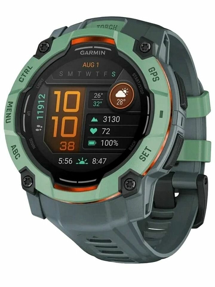 Смарт-часы Garmin Instinct 3 50 mm AMOLED Neo Tropic 010-03020-01