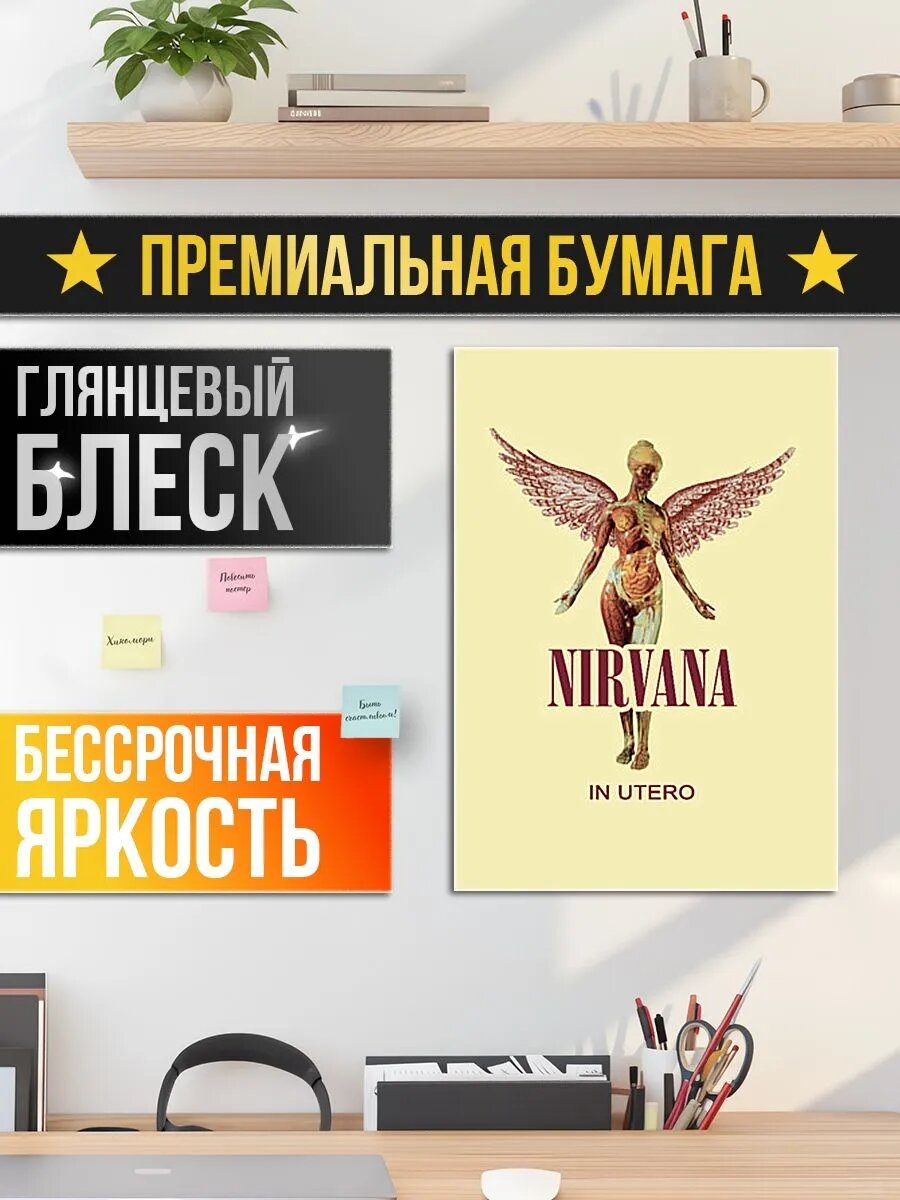 Постер на стену Nirvana - In utero — фото 1