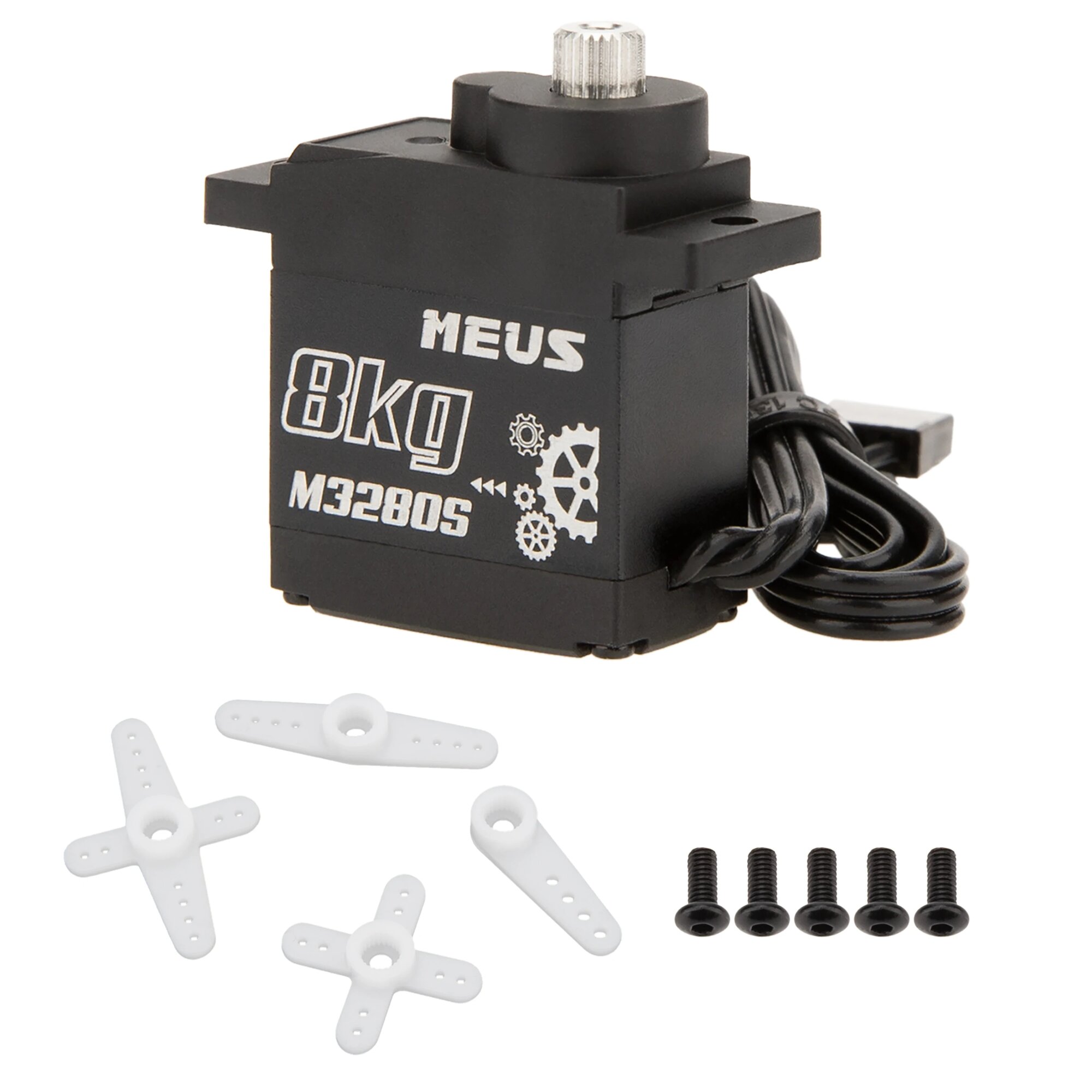 MEUS Racing M3280S 8кг цифровой микро-сервопривод