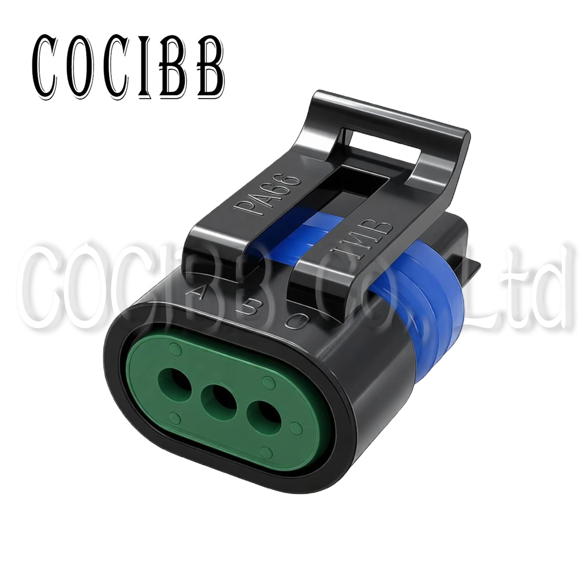 Разъем автомобильный 3 Pin, черный