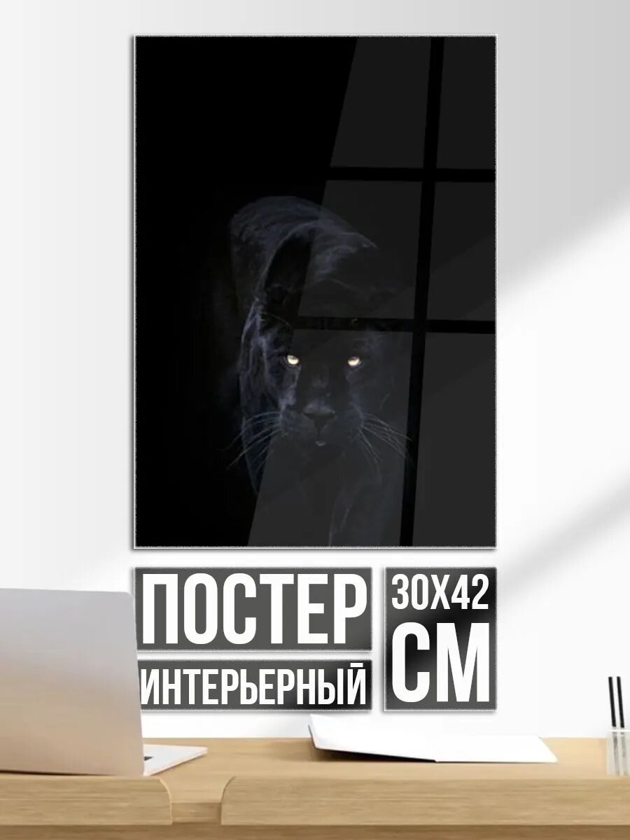 Постер на стену Пантера