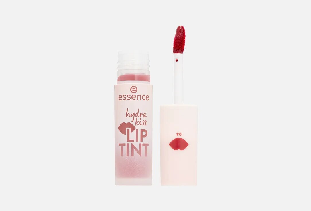 Essence Hydra kiss Глянцевый Тинт для губ 4 мл 04, Classy red