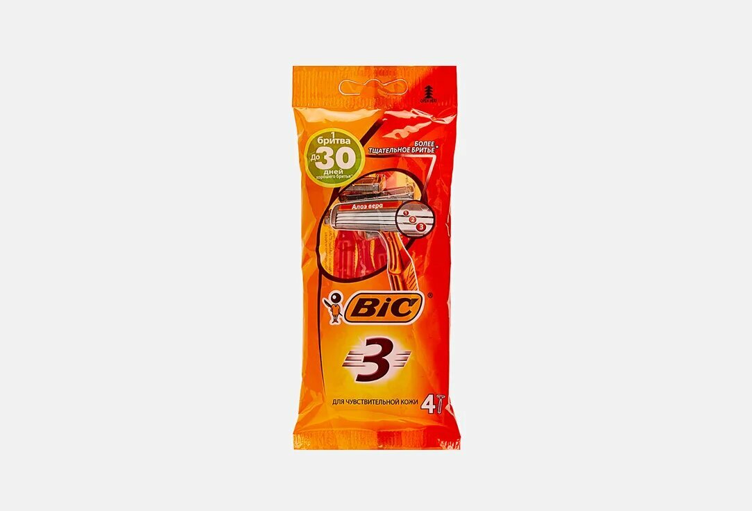 BIC 3 Sensitive бритва 1шт