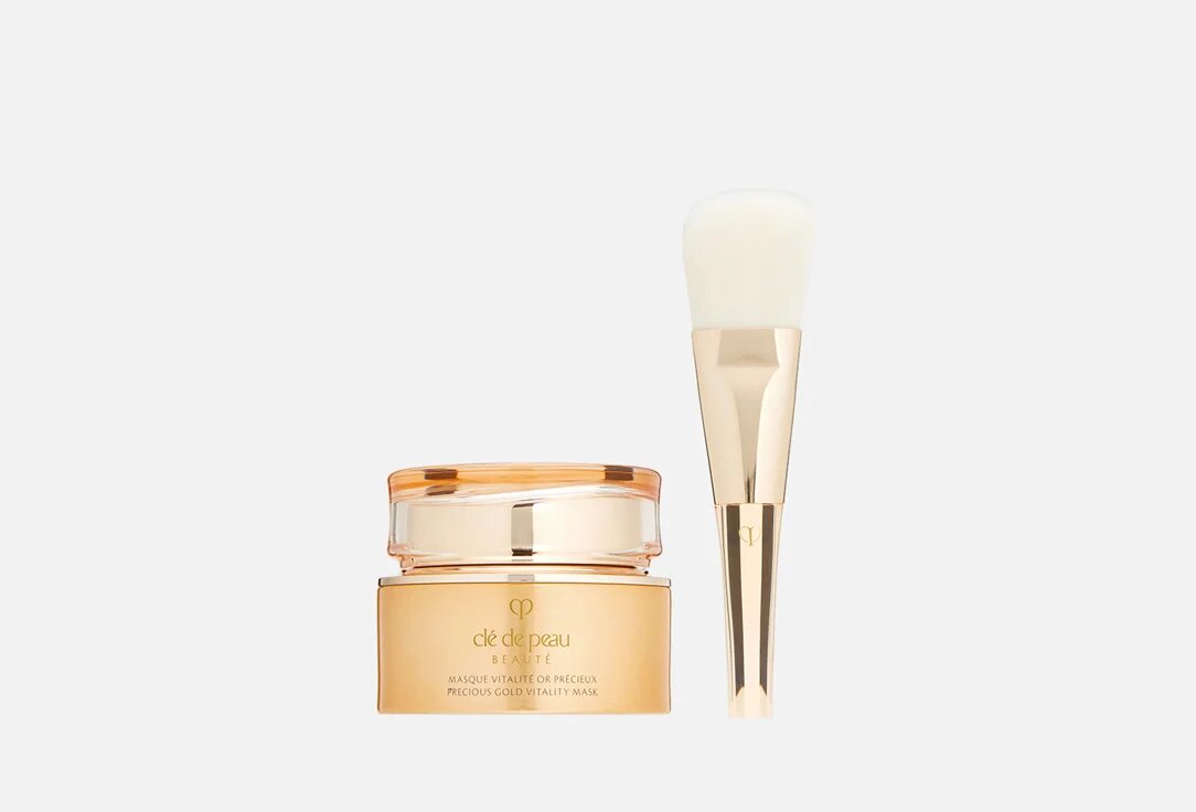 CLÉ DE PEAU BEAUTÉ PRECIOUS GOLD VITALITY MASK Восстанавливающая маска "драгоценное золото" 75мл