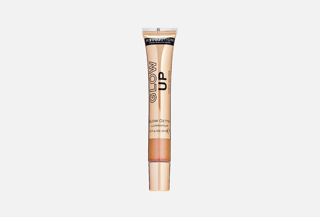 RELOVE REVOLUTION GLOW UP хайлайтер жидкий для лица 8мл Glow Getta