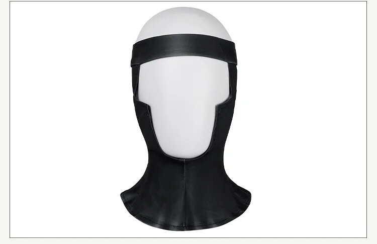 X Gambit Remy Косплей костюм супергероя из искусственной кожи Черный, XXXL, Hat