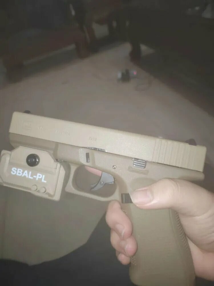 Электронная пушка под орбизы G17 игрушечный пистолет для детей 14+