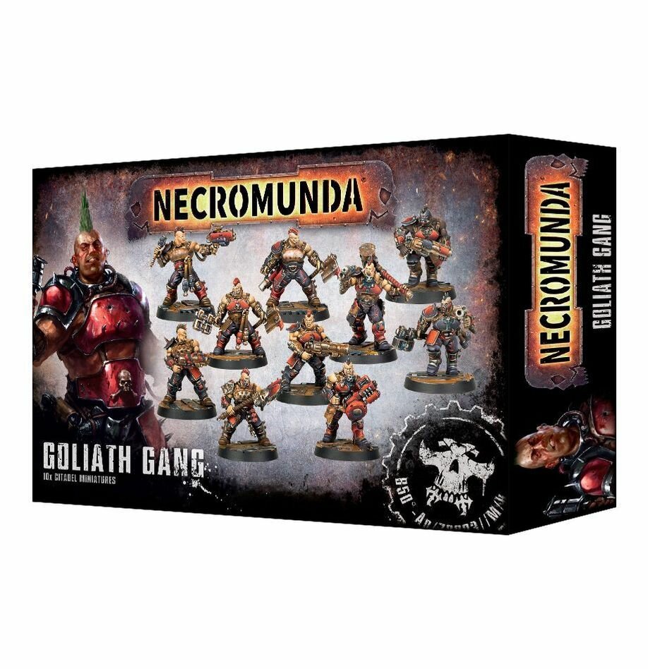 Миниатюры Games Workshop "Necromunda Goliath", от 12 лет