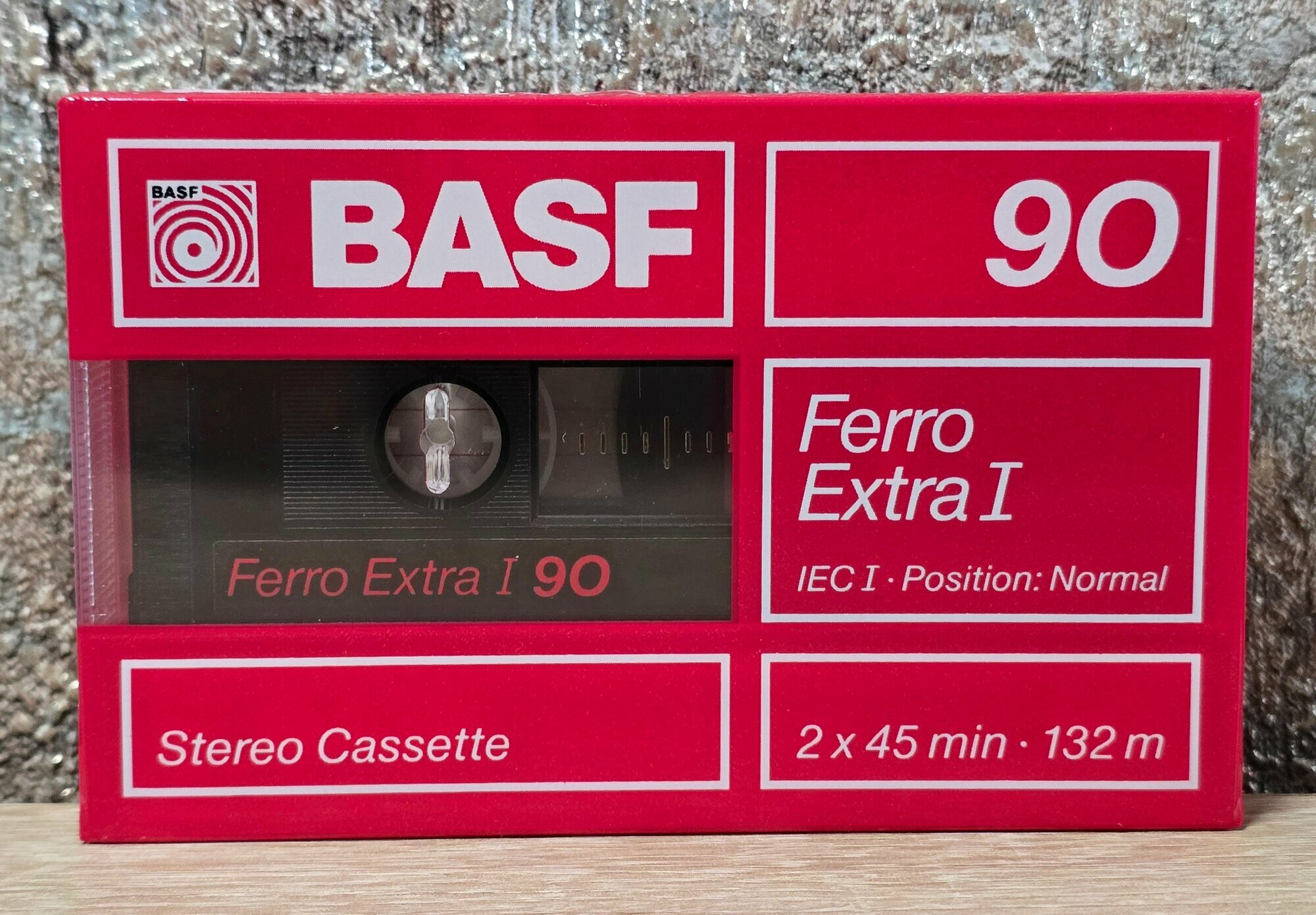 Аудиокассета BASF FERRO EXTRA I 90минут