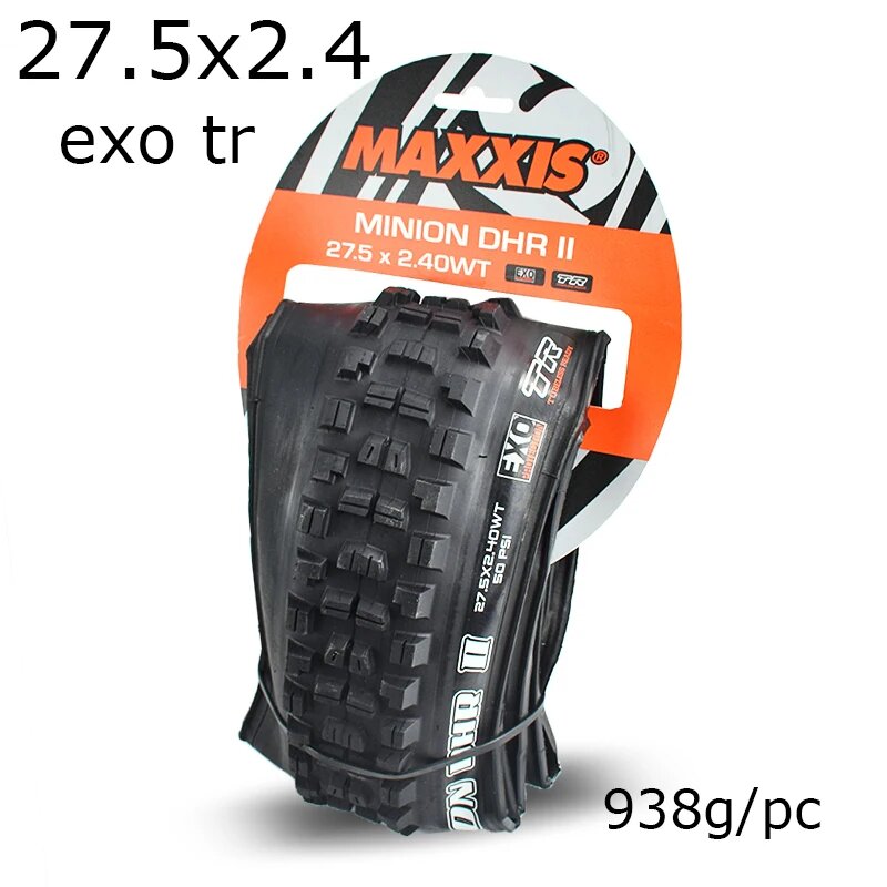 MAXXIS Minion DHF DHR Шины для горных велосипедов 26/27.5 дюймов Оранжевый, DHR 27.5X2.4 EXO TR