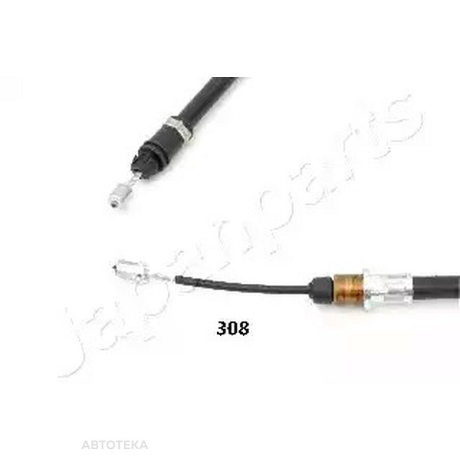 Трос ручного тормоза L JAPANPARTS BC308 MAZDA 3 03->