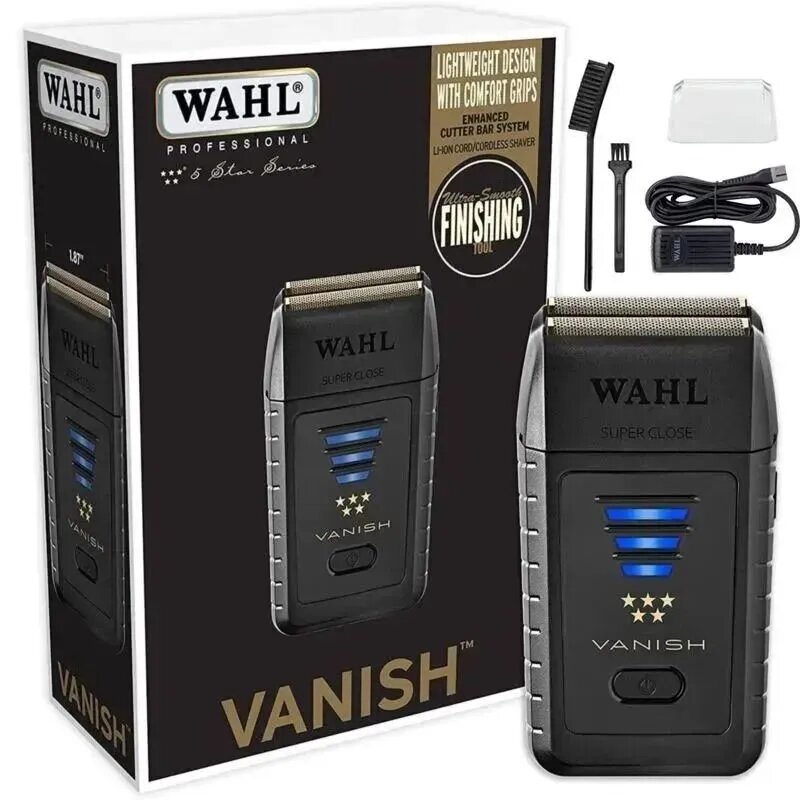 Электробритва Шейвер WAHL Vanish Shaver Five Star 8173-716, белый, черный