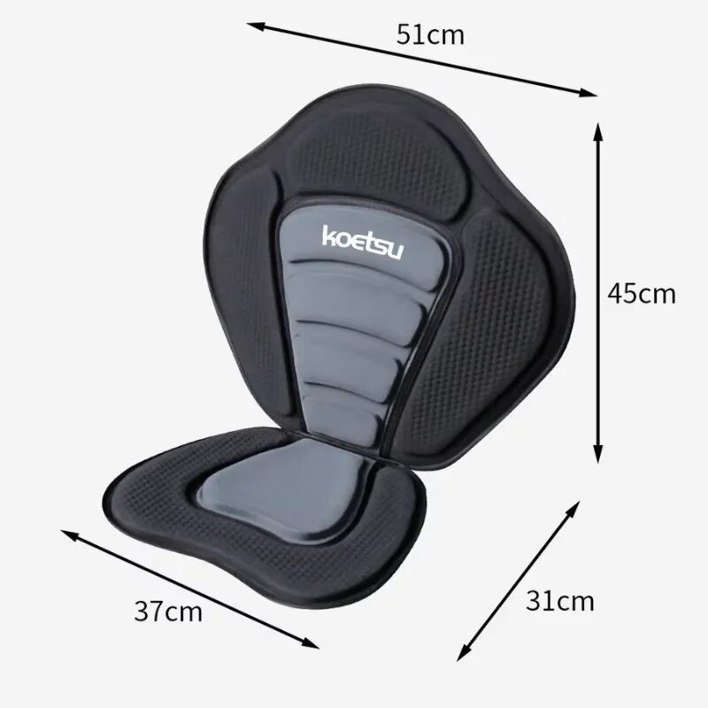Сиденье для каяка ShineTrip Oxford, EVA, PVC Черный, Two-tone Seat