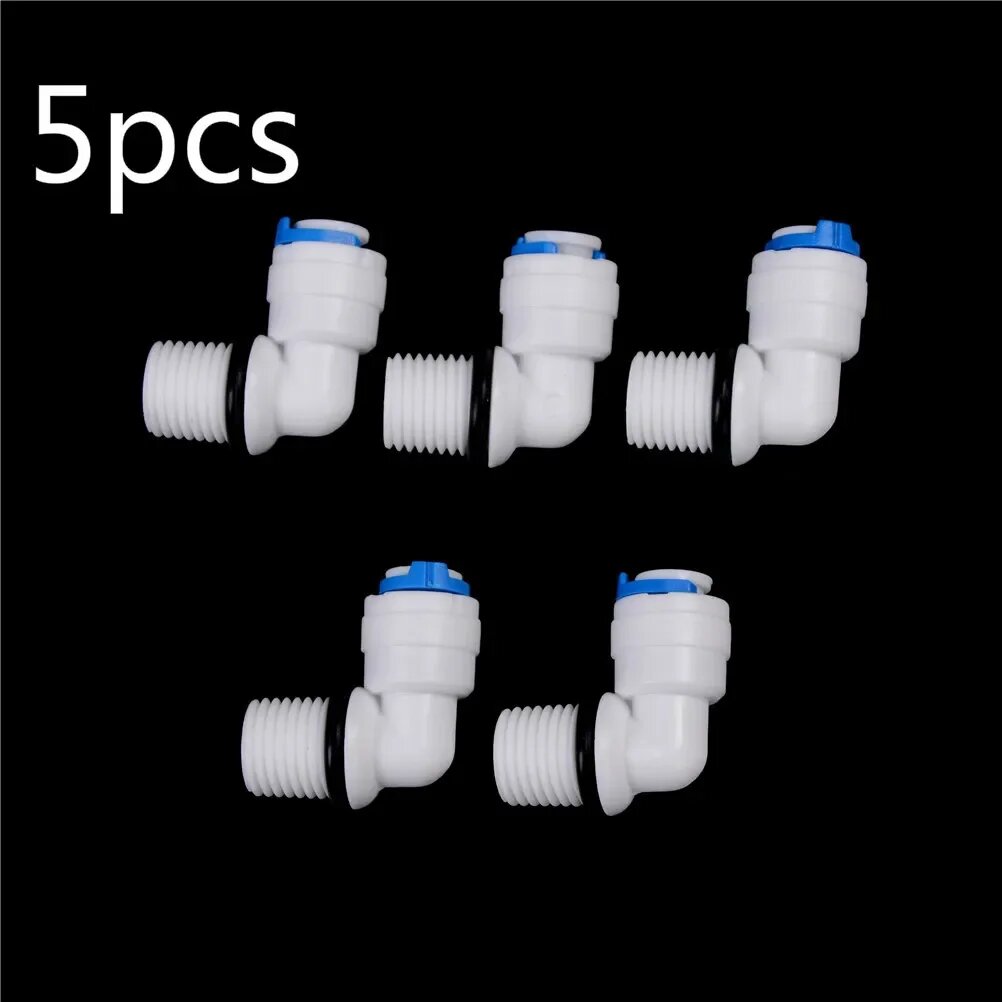 5 шт. Быстроразъемный пластиковый локоть 1/4" 5PCS