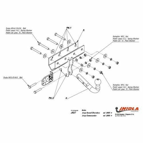 Фаркоп volvo (xc90) IMIOLA j027