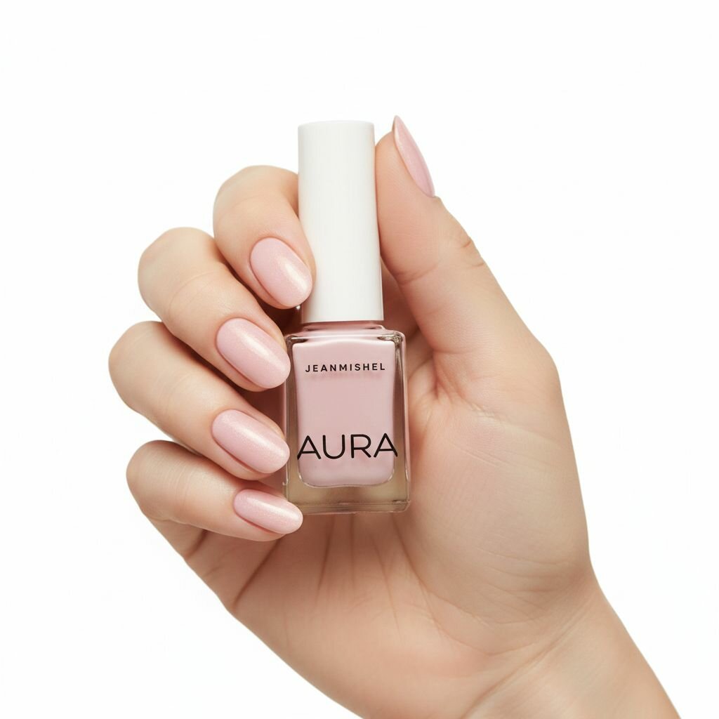 Лак для ногтей AURA 6 мл тон 483 нежно-розовый