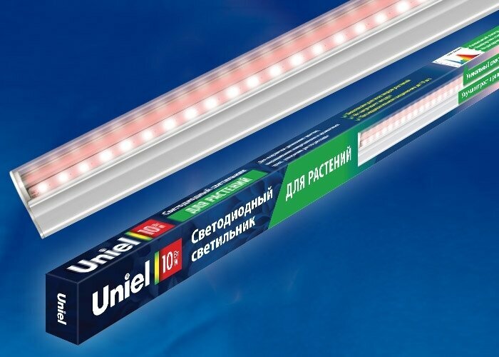 Линейный светодиодный светильник для растений Uniel ULI-P16-10W/SPLE IP20 WHITE, UL-00003957