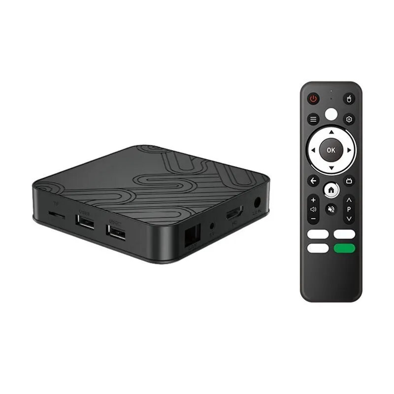 M2Z8 Pro Android 12 Smart TV Box H618 Quad 2G 16G WiFi Вилка ЕС