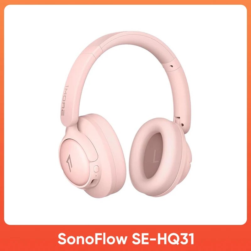 1MORE SonoFlow SE-HQ31 Розовые беспроводные наушники