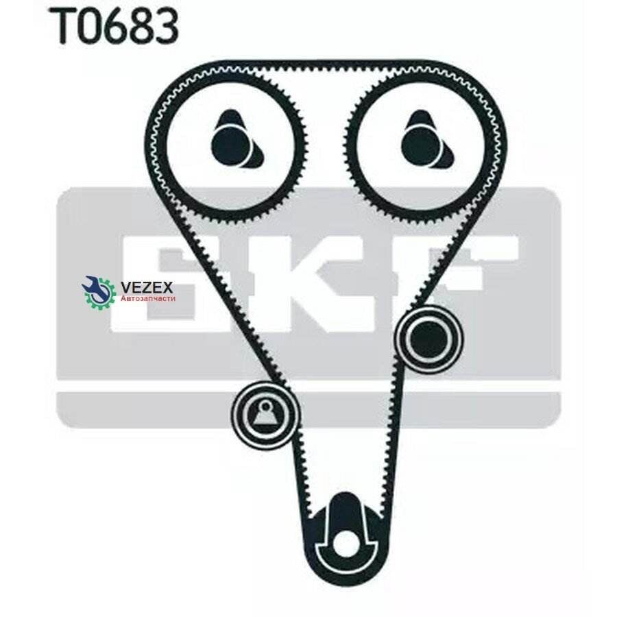 SKF VKMA94610 рем. к-кт ГРМ!\ Mazda 323 BA/BJ 1.5 16V/1.6 DOHC 97>