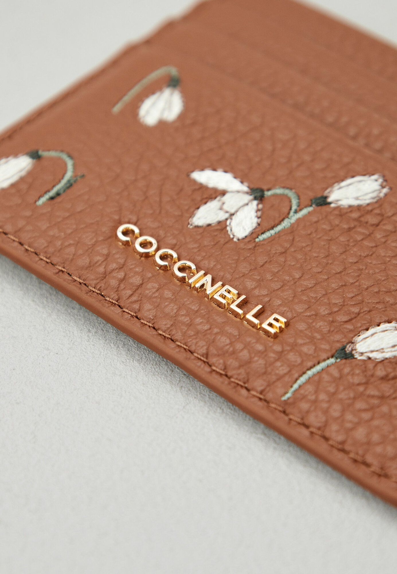 Визитница COCCINELLE, коричневый — фото 1