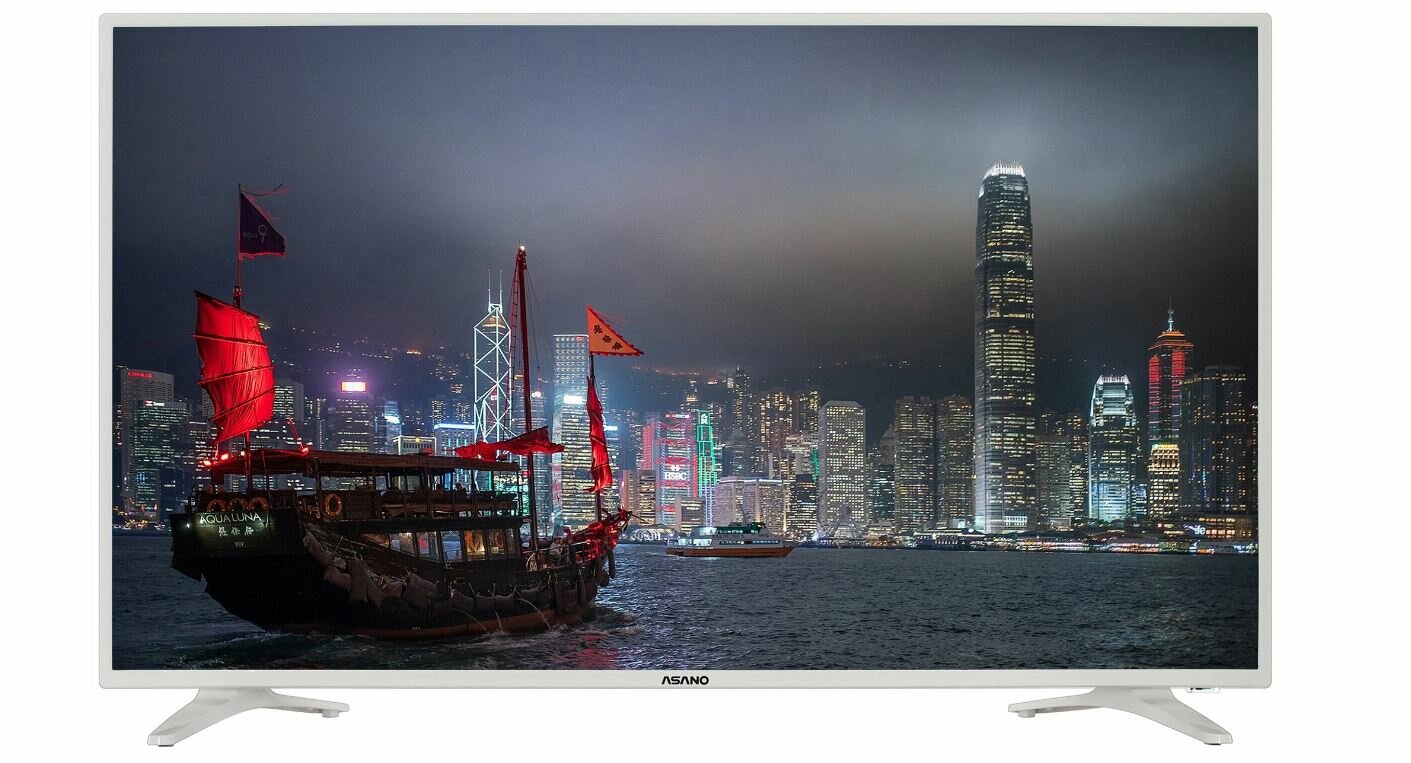 LED Телевизор 43' ASANO 43LF5011T белый
