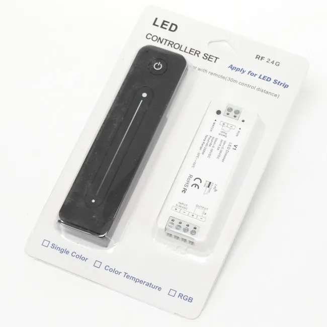 Лампы светодиодные ShopLEDs Контроллер с пультом DIM RF V1 IC29 (5-36V, 40-388W)
