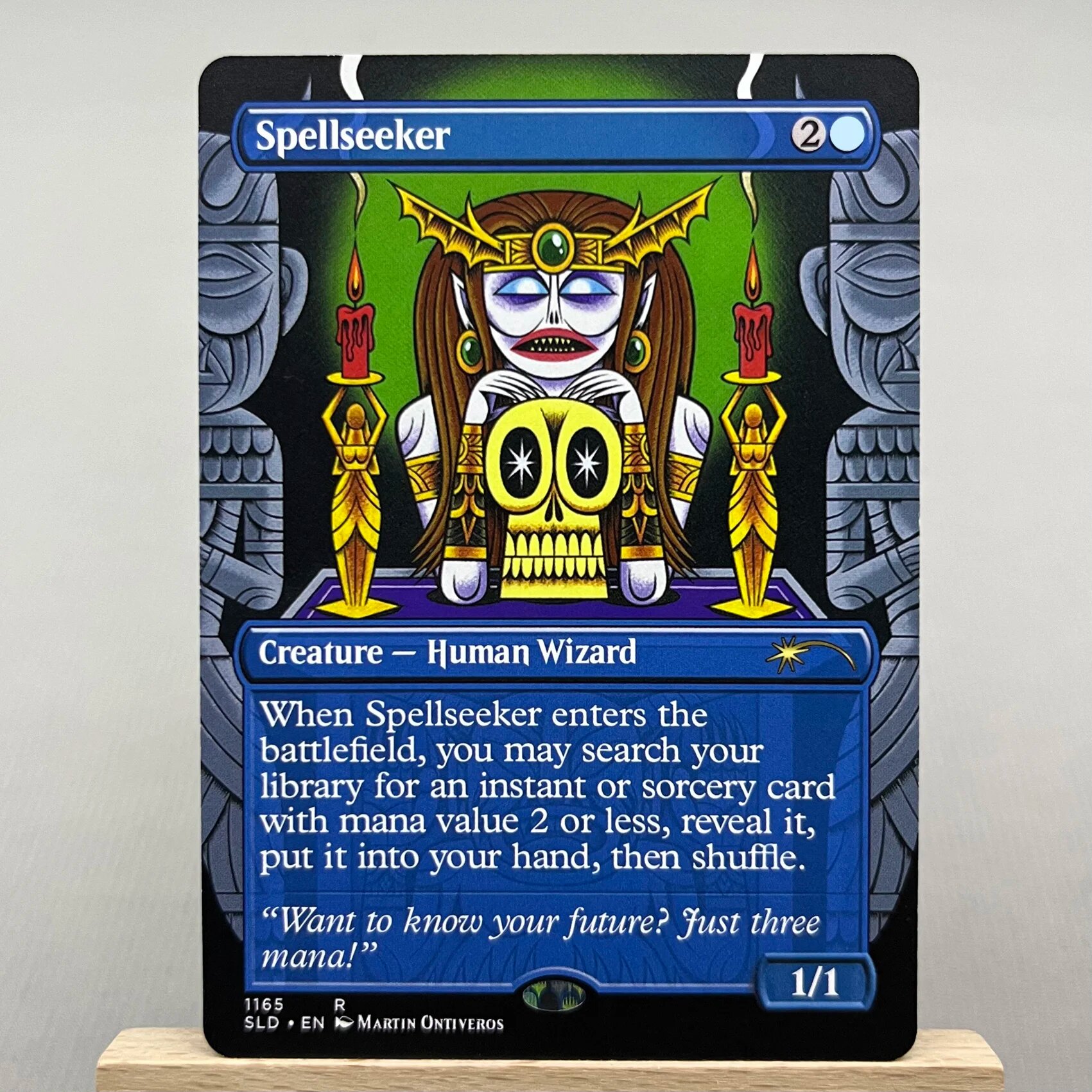 Spellseeker, карта Magic: The Gathering, Цвет: 1165) SLD
