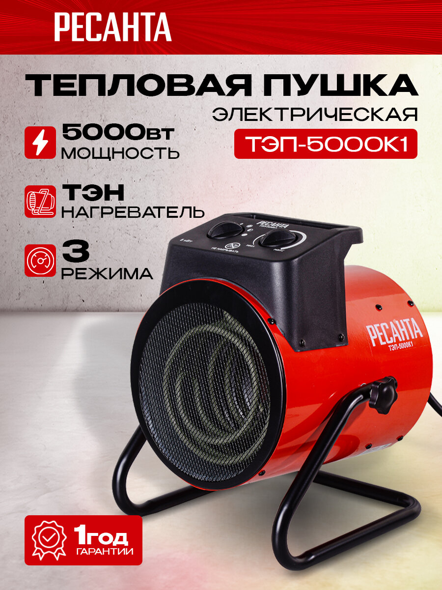 Ресанта ТЭП-5000К1 тепловая пушка