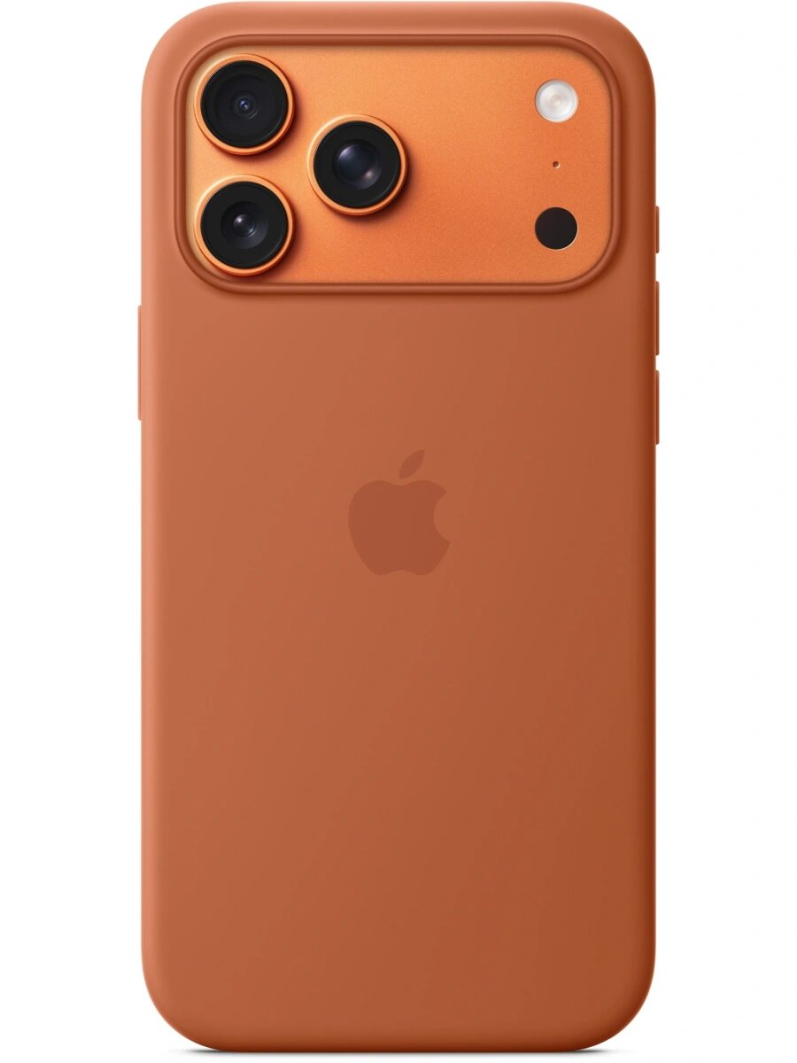 Чехол для Apple iPhone 17 Pro Max with MagSafe терракотовый Terra Cotta (MGFQ4FE/A) Apple Silicone Case A3563