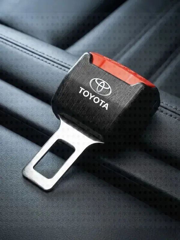 Замки ремней безопасности 2 шт. для Toyota chr Corolla Camry rav4 Land Cruiser Prado Yaris hilux prius avensis auris verso fortuner