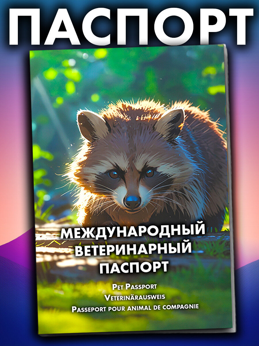 Ветеринарный паспорт для кошек и собак международный