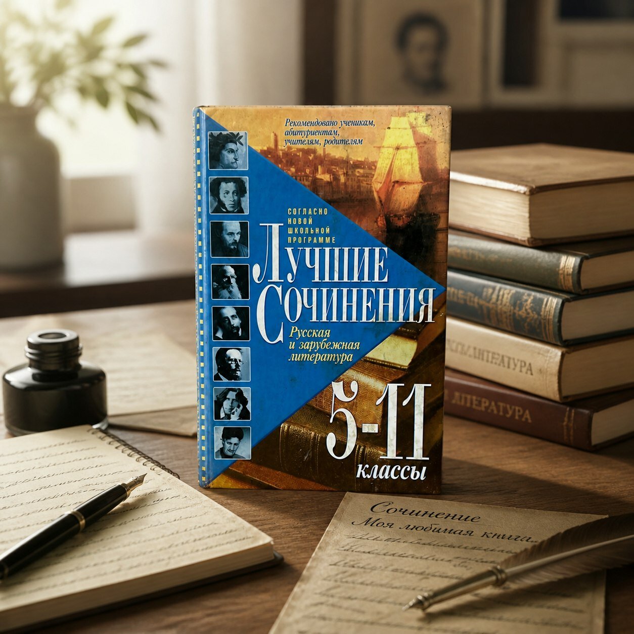 Музычук Светлана Викторовна / Лучшие сочинения по русской и зарубежной литературе согласно новой школьной программе для 5-11 классов, 2004