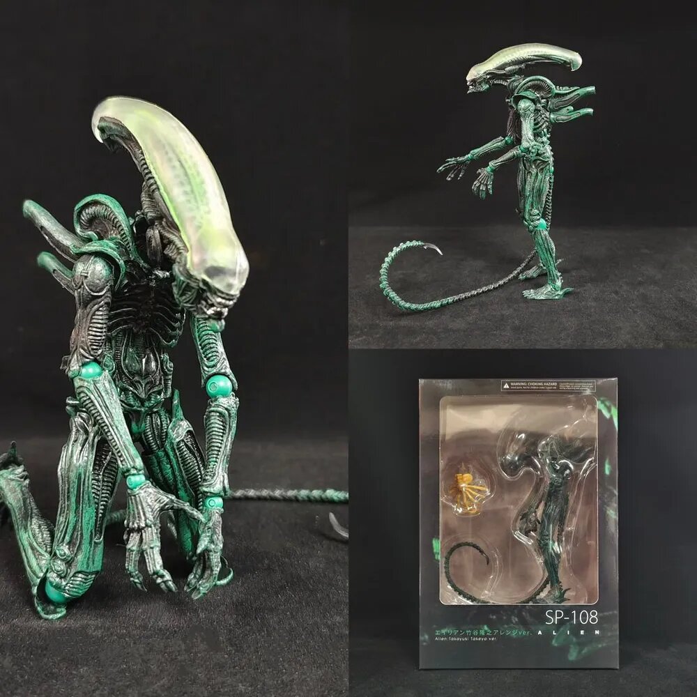 Фигурка Чужой Завет Ксеноморф Подвижность суставов/Alien vs. Predator 16cm