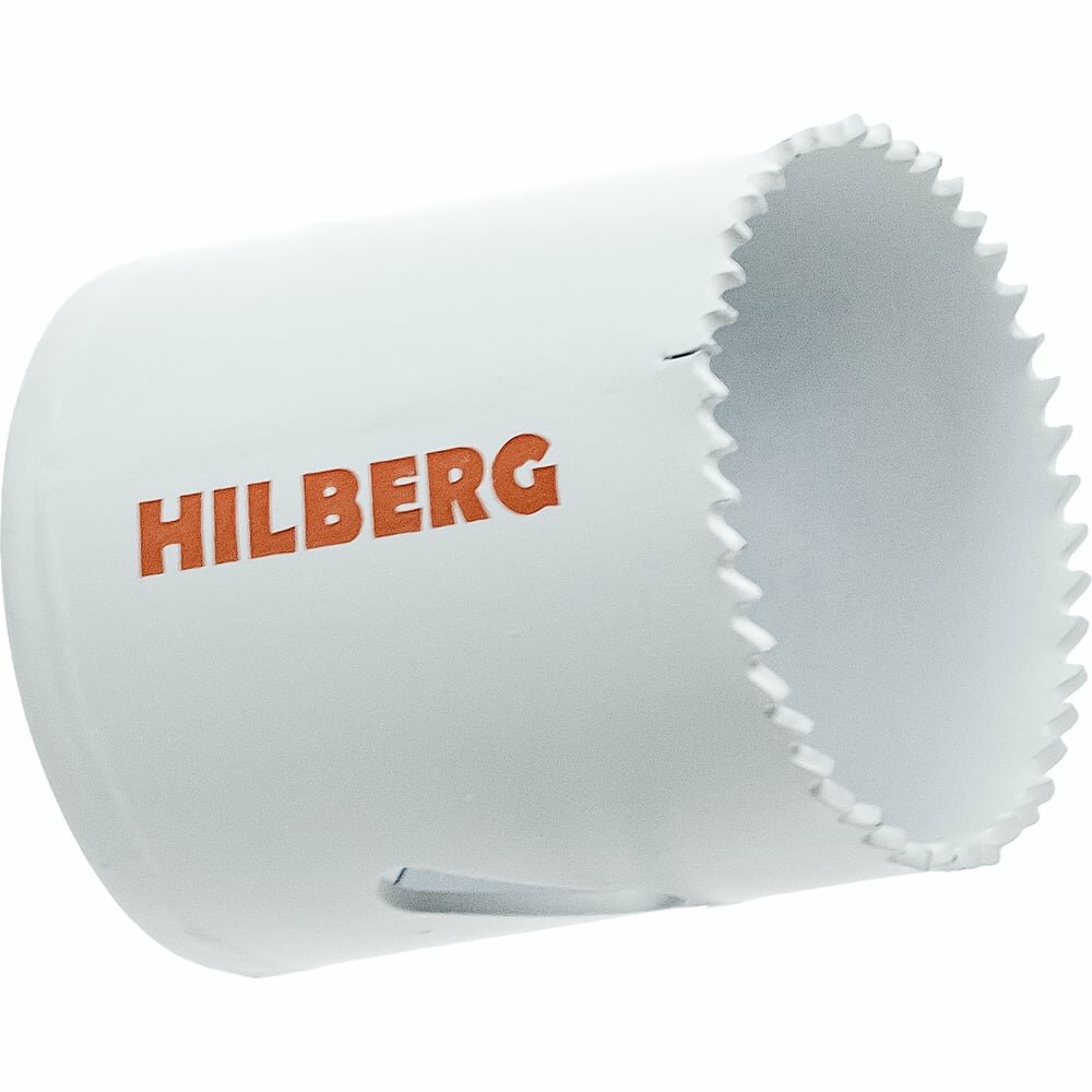 Коронка биметаллическая по металлу Hilberg 40мм, мелкий зуб, Bi-Metal Cobalt 8 (М42), CMS040