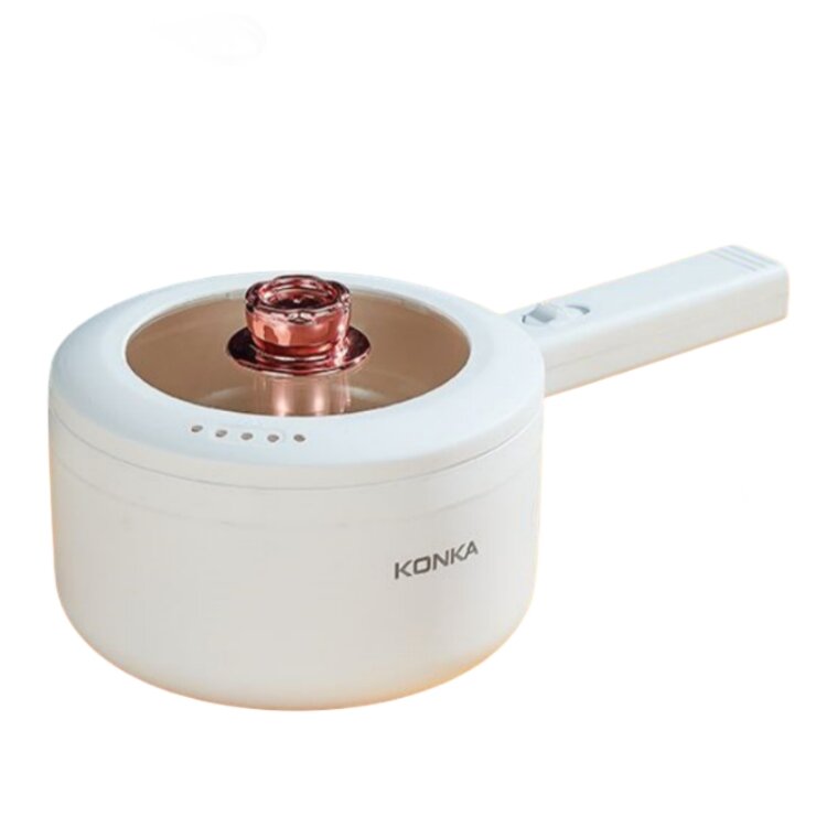 Электрическая кастрюля KONKA, розовое золото, 2 литра, стандартная линия