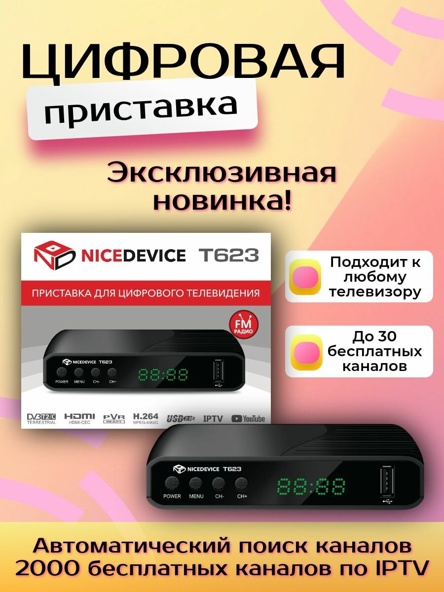 Приставка для телевизора - Ресивер и ТВ приставка с поддержкой цифрового ТВ и тюнера