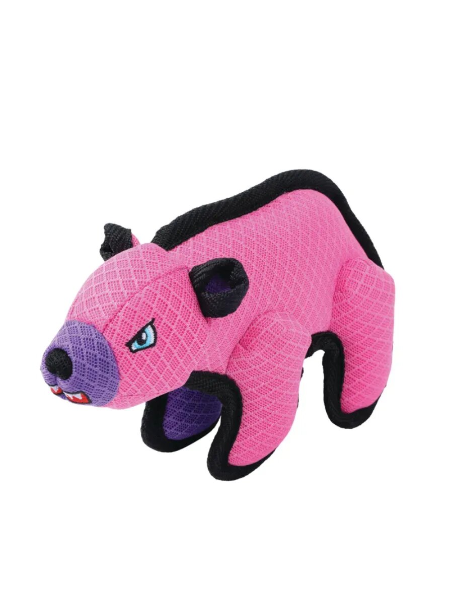 Игрушка для собак M-Pets MEGA MINI Суперпрочный медведь, для активных игр, EVA, текстиль