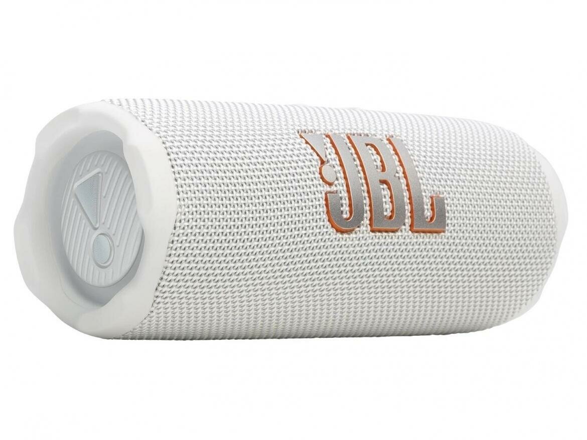 Беспроводная колонка JBL Flip 7, AI Sound Boost, White (Белый)
