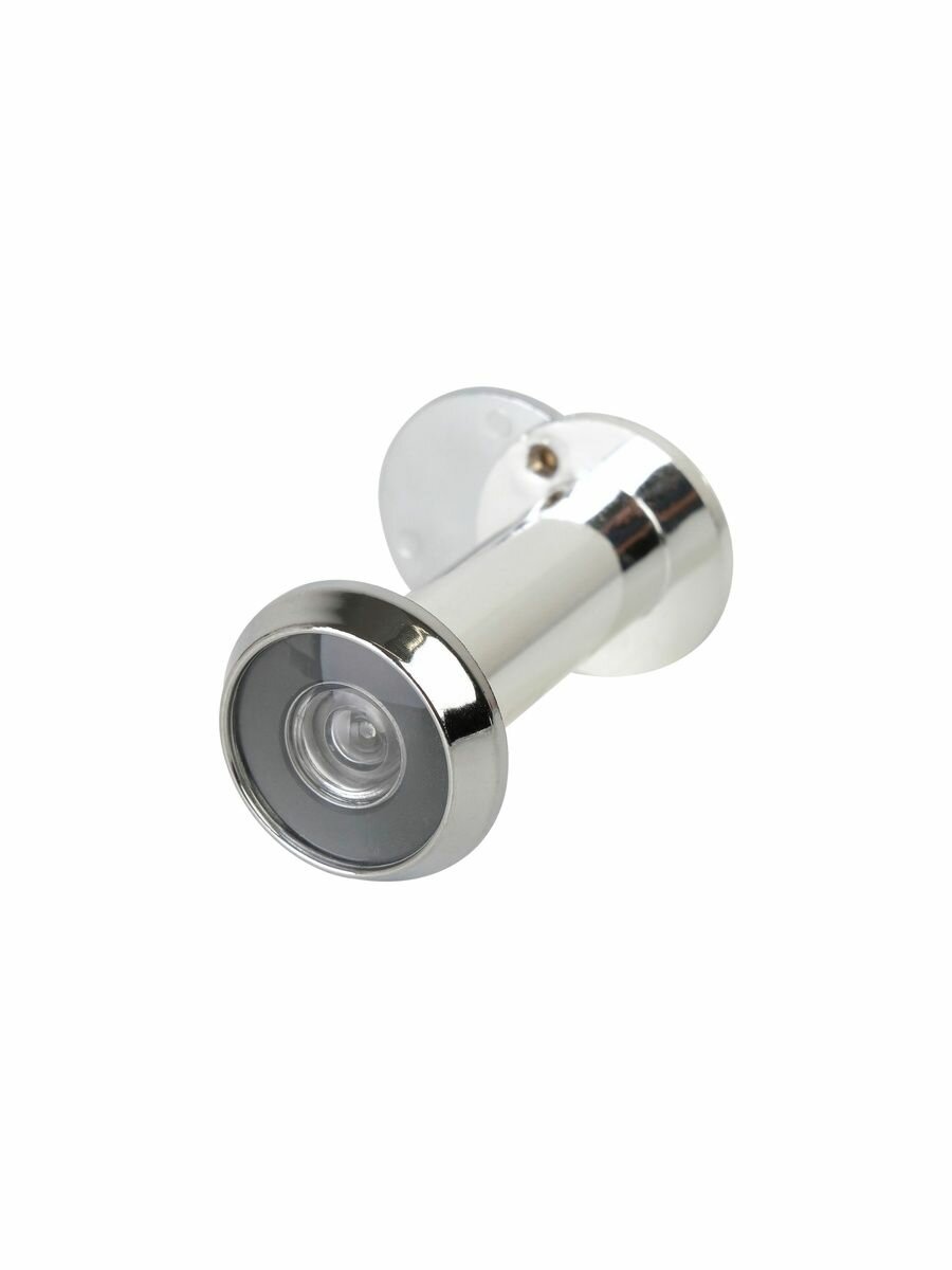 Doorlock Глазок дверной панорамный до 180 градусов со шторкой, пластиковый, 50-85 мм, VAP16 CP