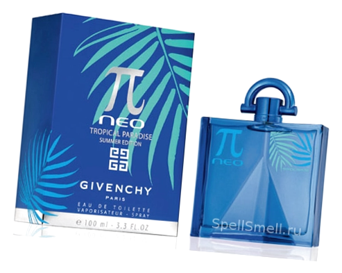 Eau de toilette Живанши Пи Нео Тропикал Парадиз для мужчин 100 мл - Pi Neo Paradise