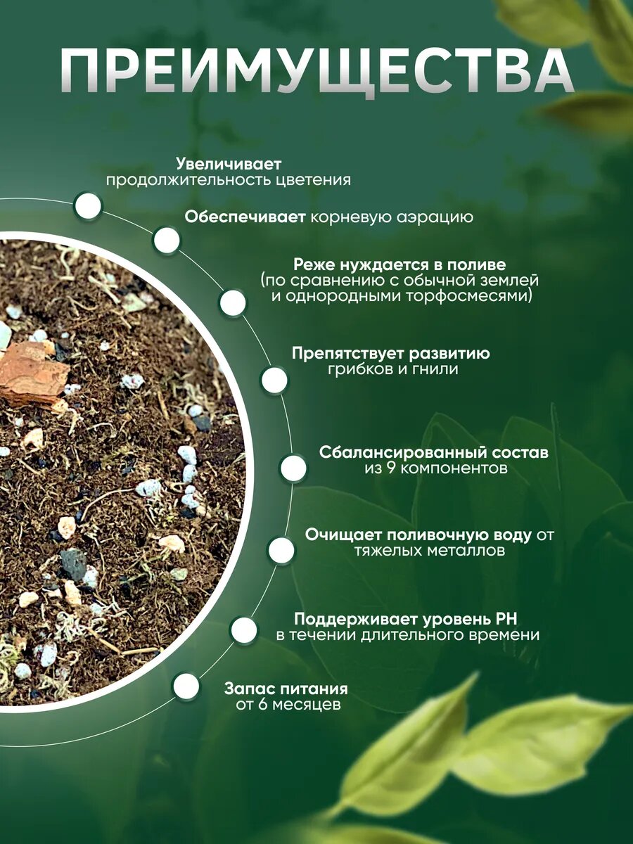 Грунт для Монстеры 3 л — фото 1