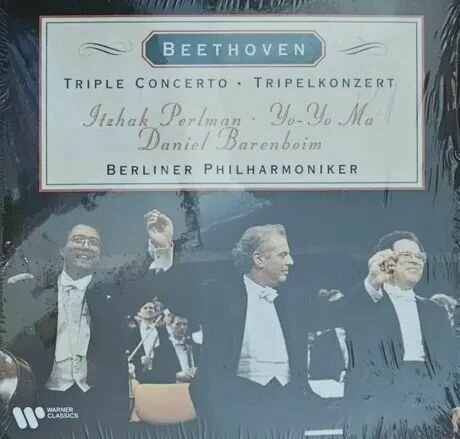 Виниловая пластинка Itzhak Perlman, Yo-Yo Ma, Daniel Barenboim, Berliner Philharmoniker Beethoven: Triple Concerto