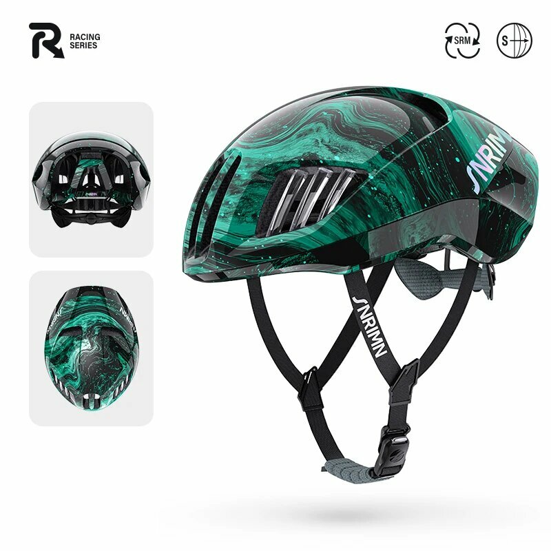 Велосипедный шлем SUNRIMOON TT-28 Starstream M, Cosmic Green