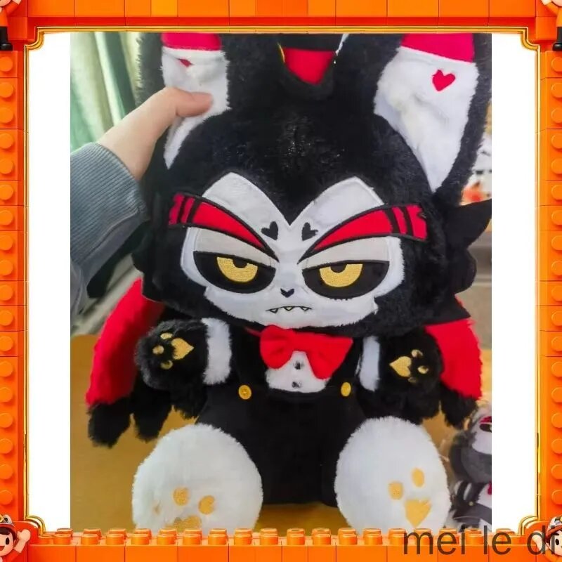 Игрушка мягкая аниме Отель Хазбин Хаск / Hazbin Hotel husk плюшевая игрушка 40 cm