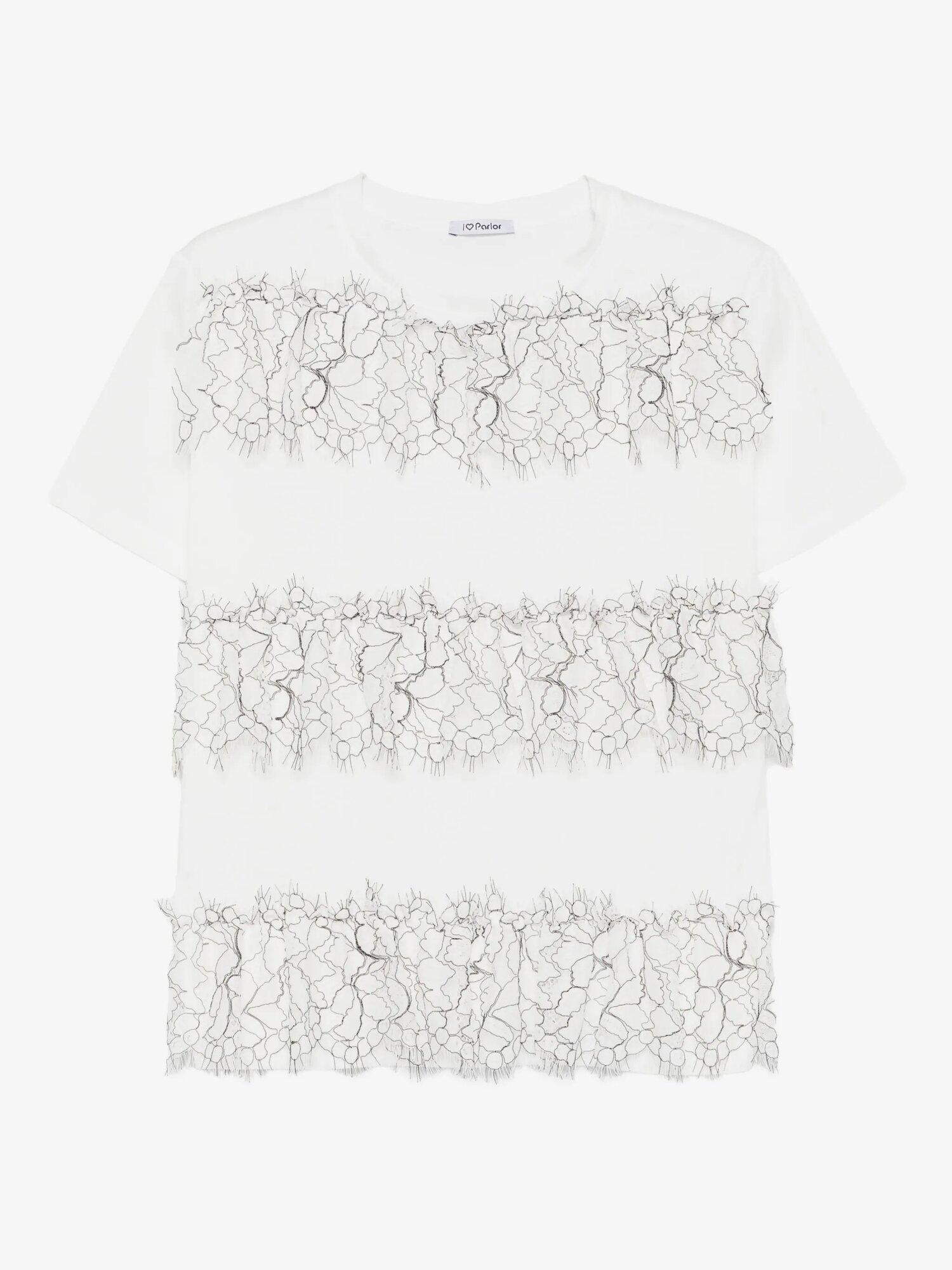Футболка Parlor, размер OneSize, white