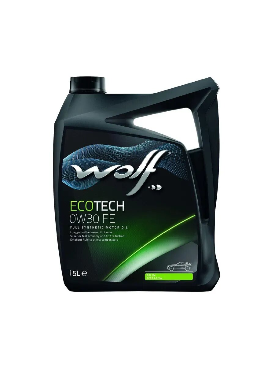 WOLF ECOTECH 0W30 FE SN/CF A3/B4 синт. (5L)