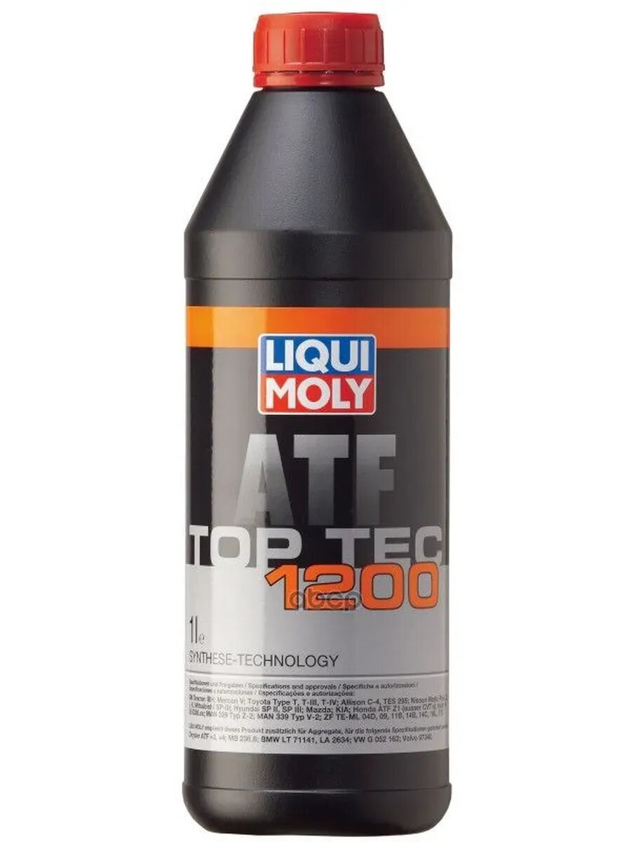 Liquimoly Top Tec Atf 1200 (1L)_ ! Синт. для Акпп Gm Dexron Ii