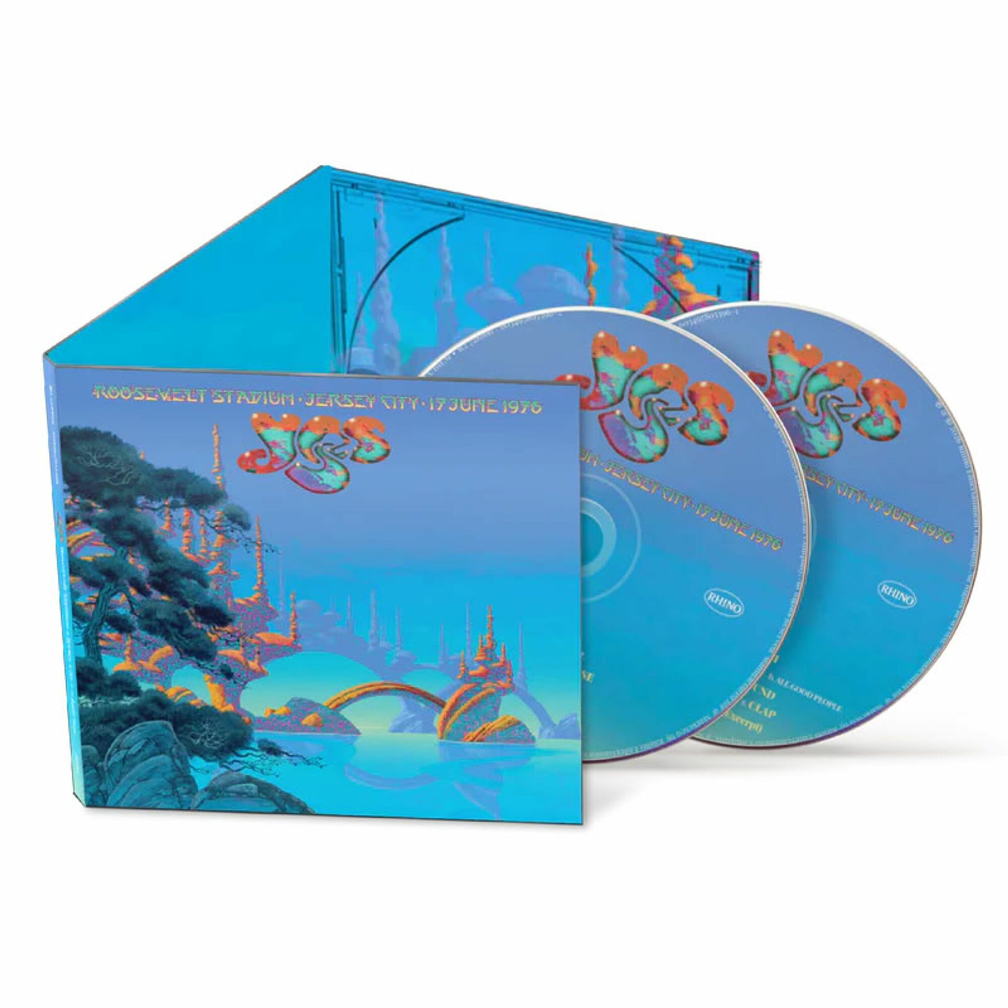 Компакт-диск Yes - Live At Roosevelt Stadium, Jersey City, NJ 17.6.1976 (2 CD) (1 CD)