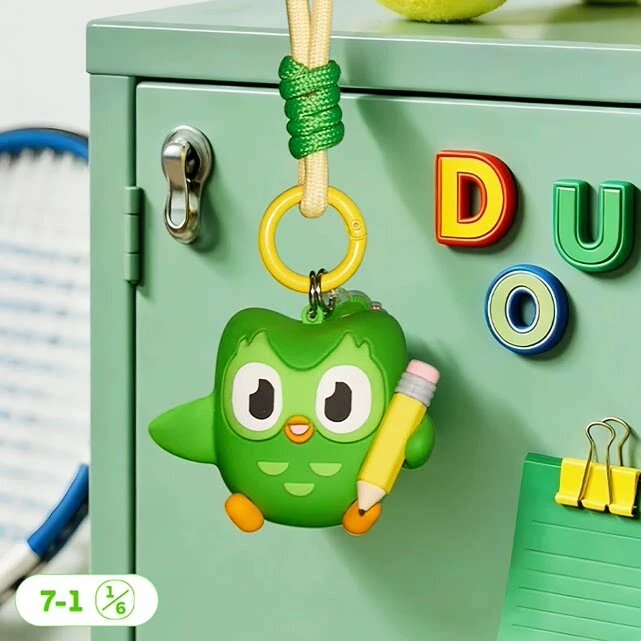 MINISO Blind Box Duolingo Ароматическая подвеска A
